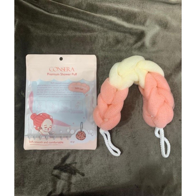 Jual Consera Premium Shower Puff Sponge Spon Mandi Panjang / Long ...