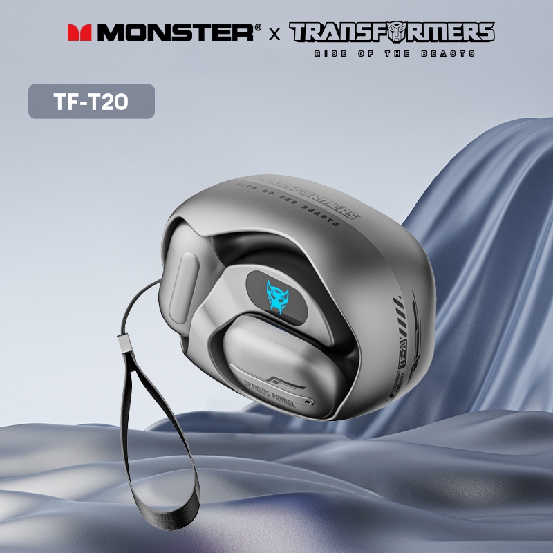 Jual Monster x Transformers TF-T20 Open Ear Earphone Bluetooth 5.4 OWS ...