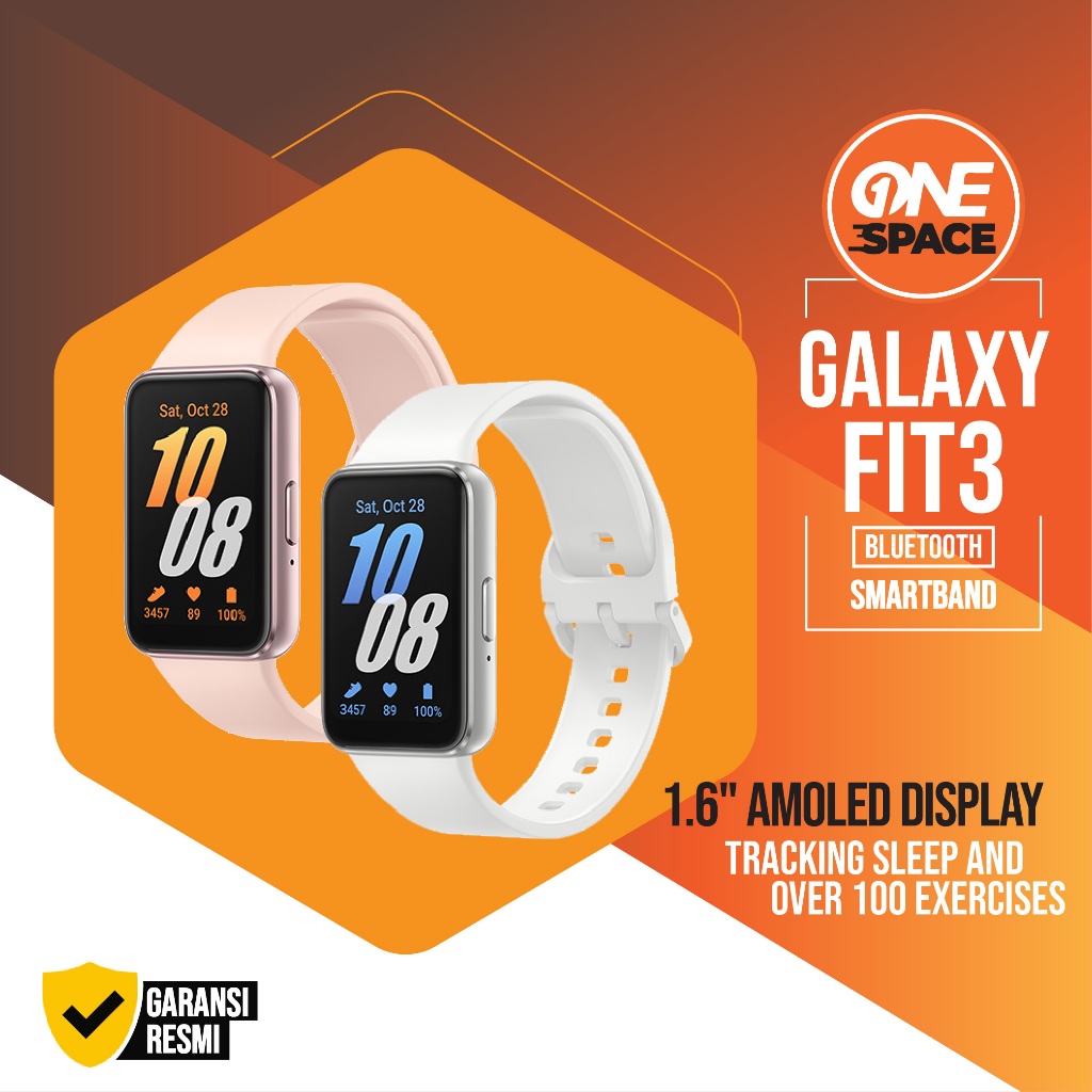 Jual Samsung Galaxy Fit3 Smart Band Fit 3 Bluetooth Smartband | Shopee ...