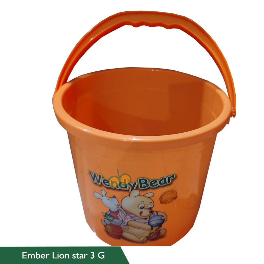 Jual Ember plastik 3 galon tanpa tutup / ember shinpo deluxe SIP 300 12 liter ukuran sedang ...