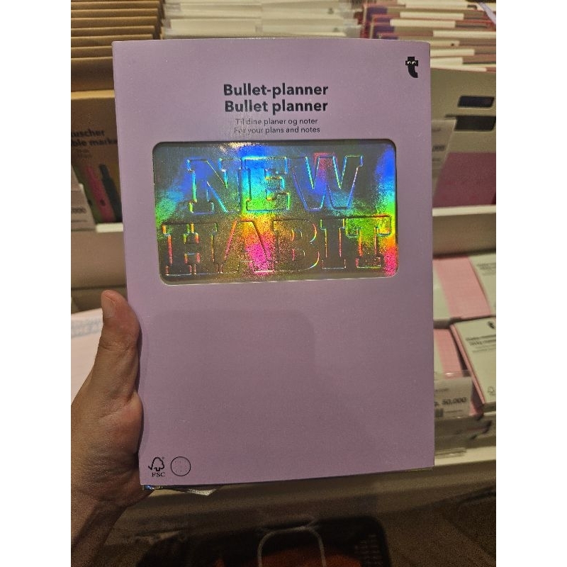 Jual FLYING TIGER FTC BULLET PLANNER A5 HOLOGRAM NEW HABIT | Shopee ...