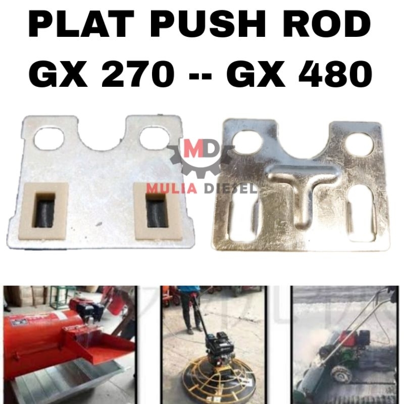Jual Plat Push Rod Valve Klep Mesin Penggerak GX270 GX390 GX420 9 HP ...