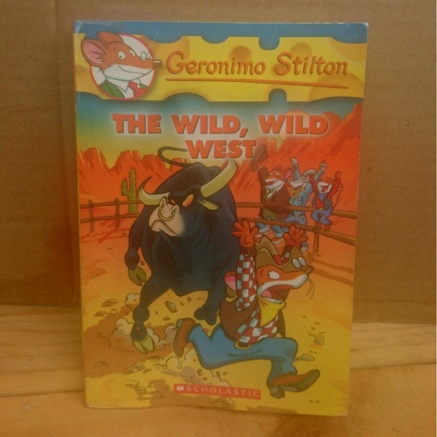 Jual Buku Cerita Geronimo Stilton The Wild Wild West by Scholastic ...