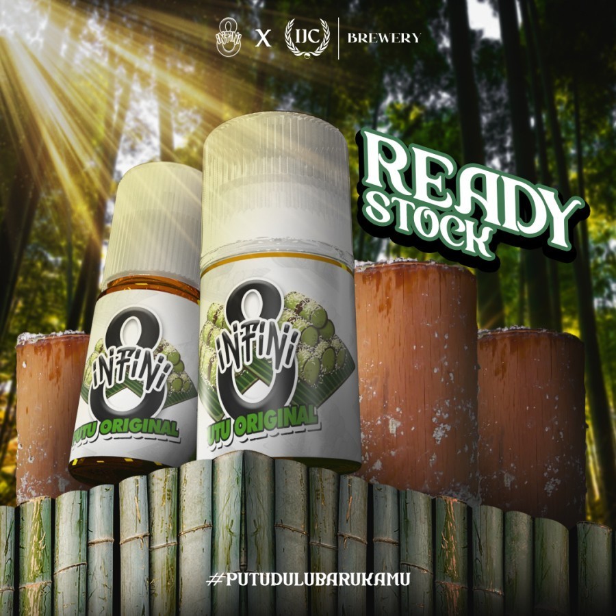 Jual LIQUID INFINI8 PUTU ORIGINAL 60ML Freebase Authentic by IJC X ...