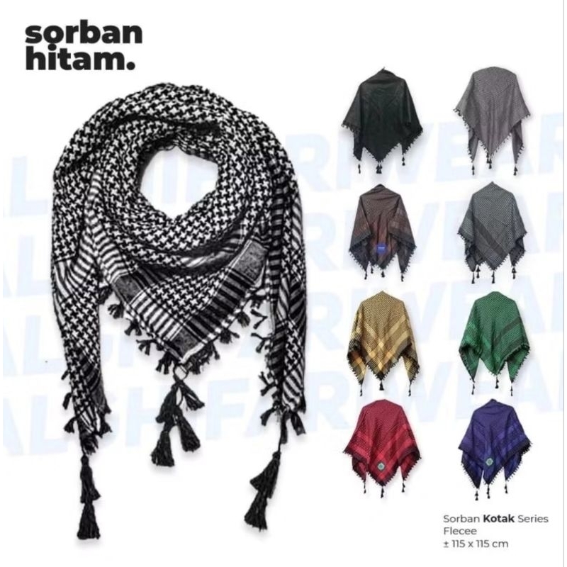 Jual COD Sorban palestina Sorban habib Shemagh Scraf Surban trend ...