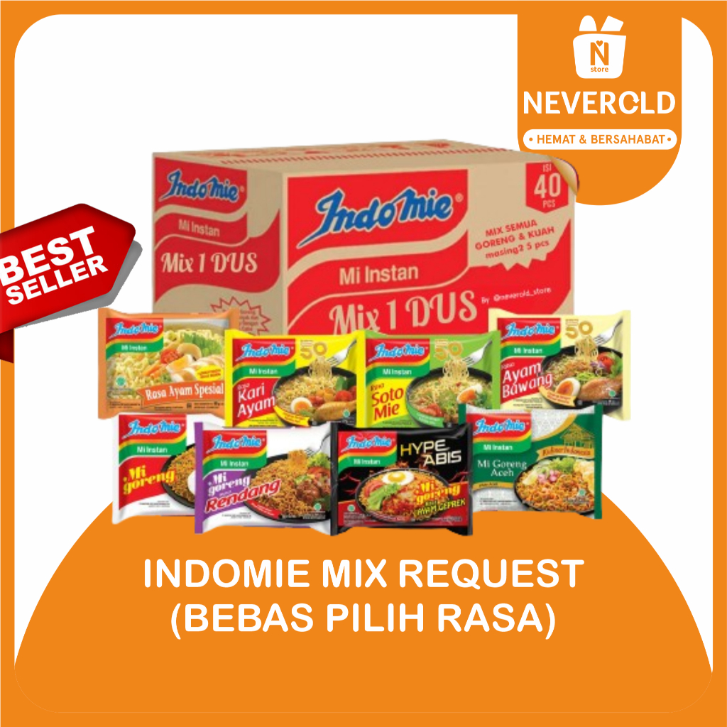 Jual Cpt10- INDOMIE 1 DUS ISI 40 BISA CAMPUR | Shopee Indonesia