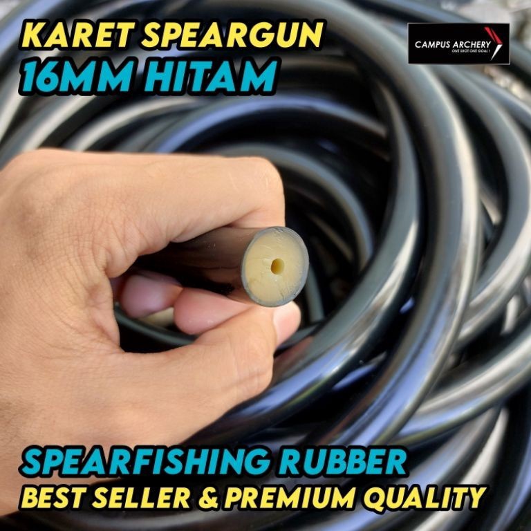 Jual Karet Speargun 16mm Hitam Bukan Primeline Rob Allen Spearfishing ...