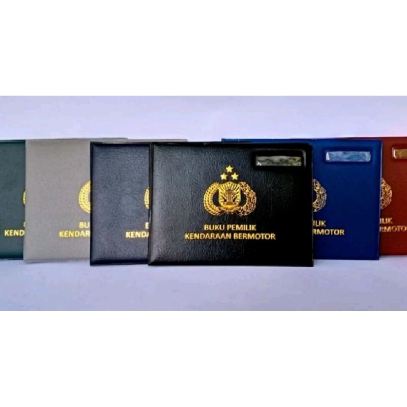 Jual Sampul BPKB kendaraan bermotor bahan tebal Logo foil embos ...