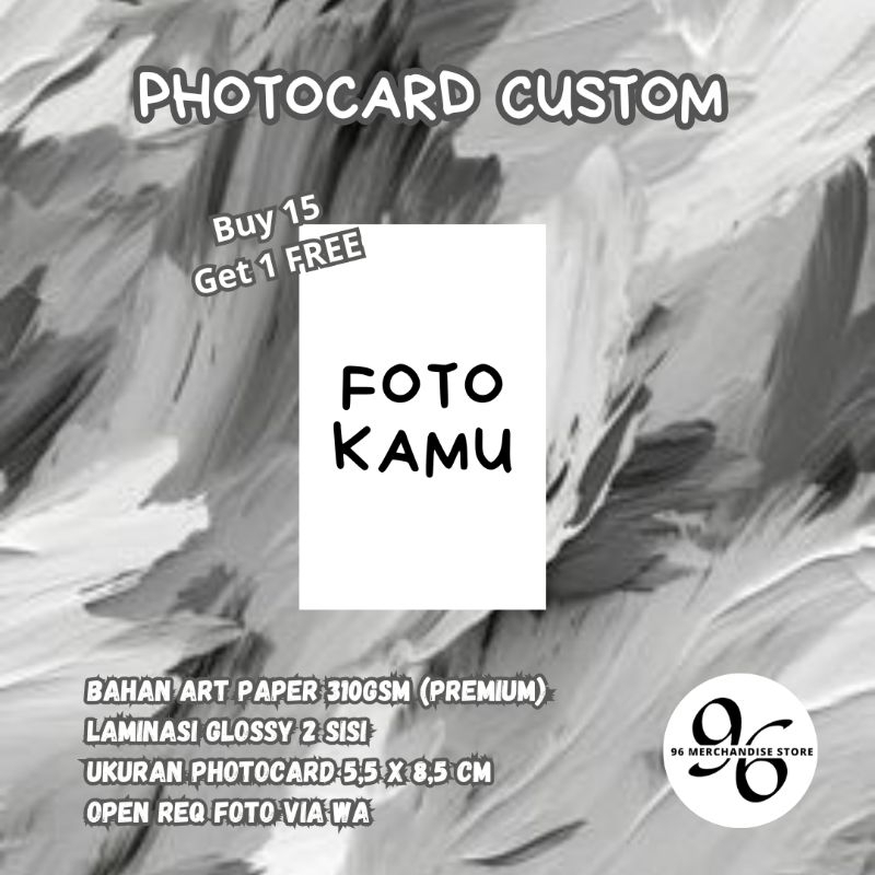 Jual Photocard Custom ( FREE REQUEST FOTO ) | Shopee Indonesia