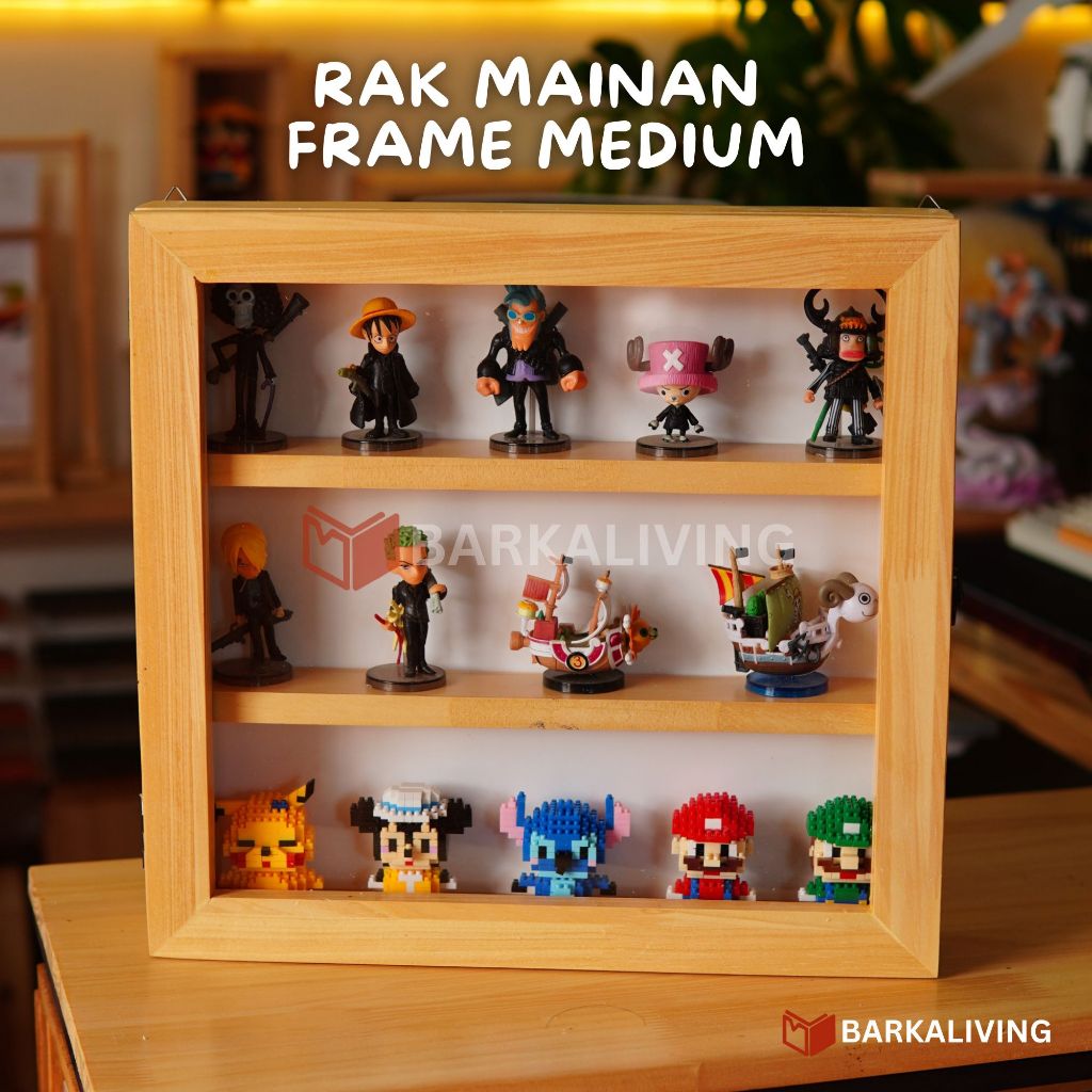 Jual Rak (M) Nenderoid Brick Diecast Action Figure Mainan Storage ...