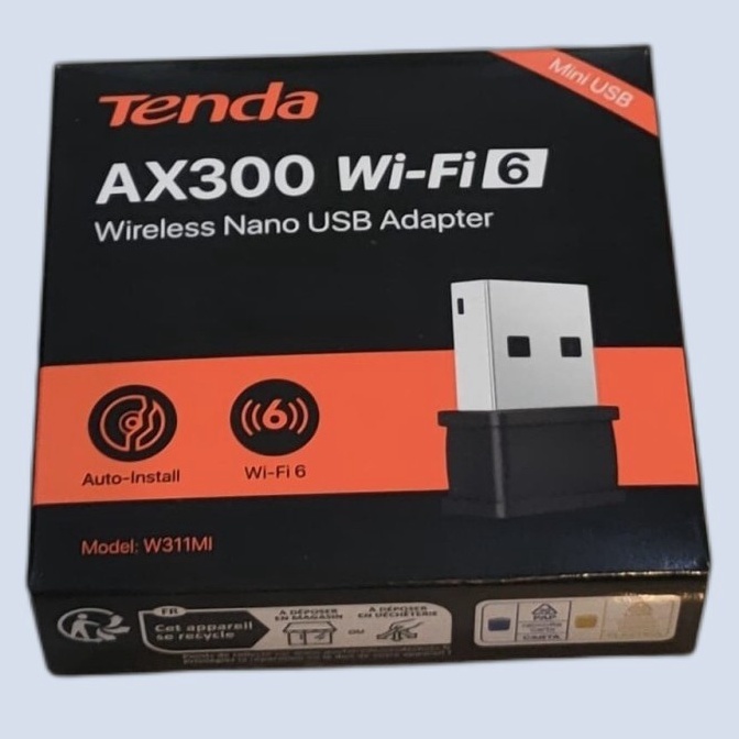 Jual Kode B9d Tenda W311mi V6 Ax3 Wifi 6 Wireless Nano Usb Adapter
