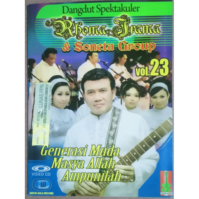 Jual VCD original dangdut spektakuler Rhoma irama & Soneta group | Shopee Indonesia