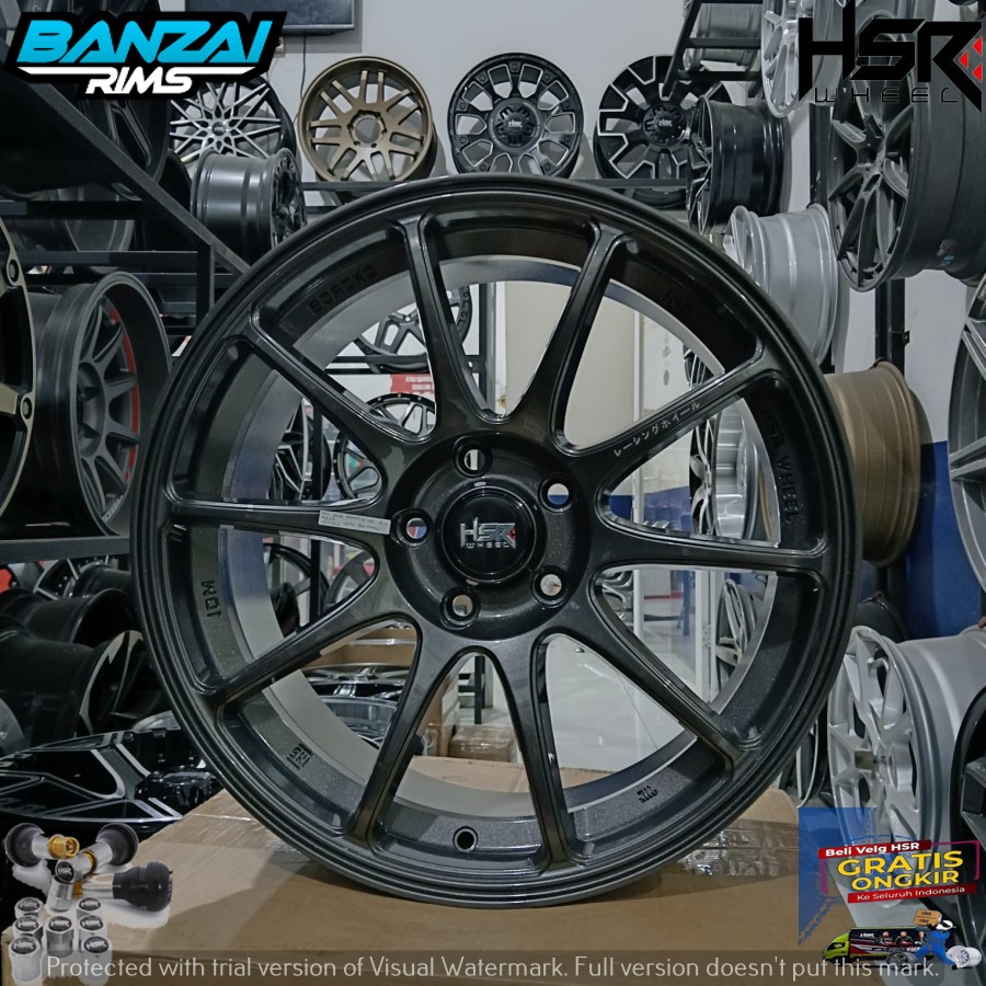 Jual Velg Racing Ring 18 Untuk Mobil Alphard Voxcy Mazda Cx3 Innova Zenix Camry Civic dll Hsr ...