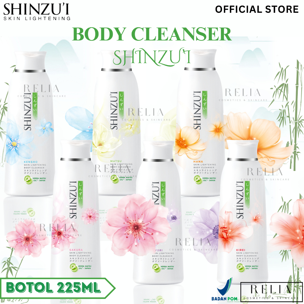 Jual SHINZUI Body Cleanser / Body Wash (Sabun Badan Cair) Botol All ...