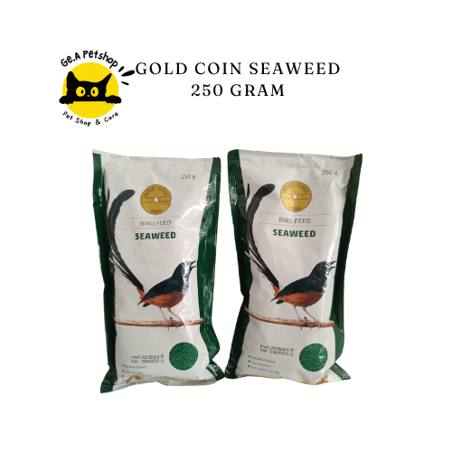 Jual GOLD COIN SEAWEED 250 GRAM GOLDCOIN RUMPUT LAUT HIJAU IJO VOER PUR ...