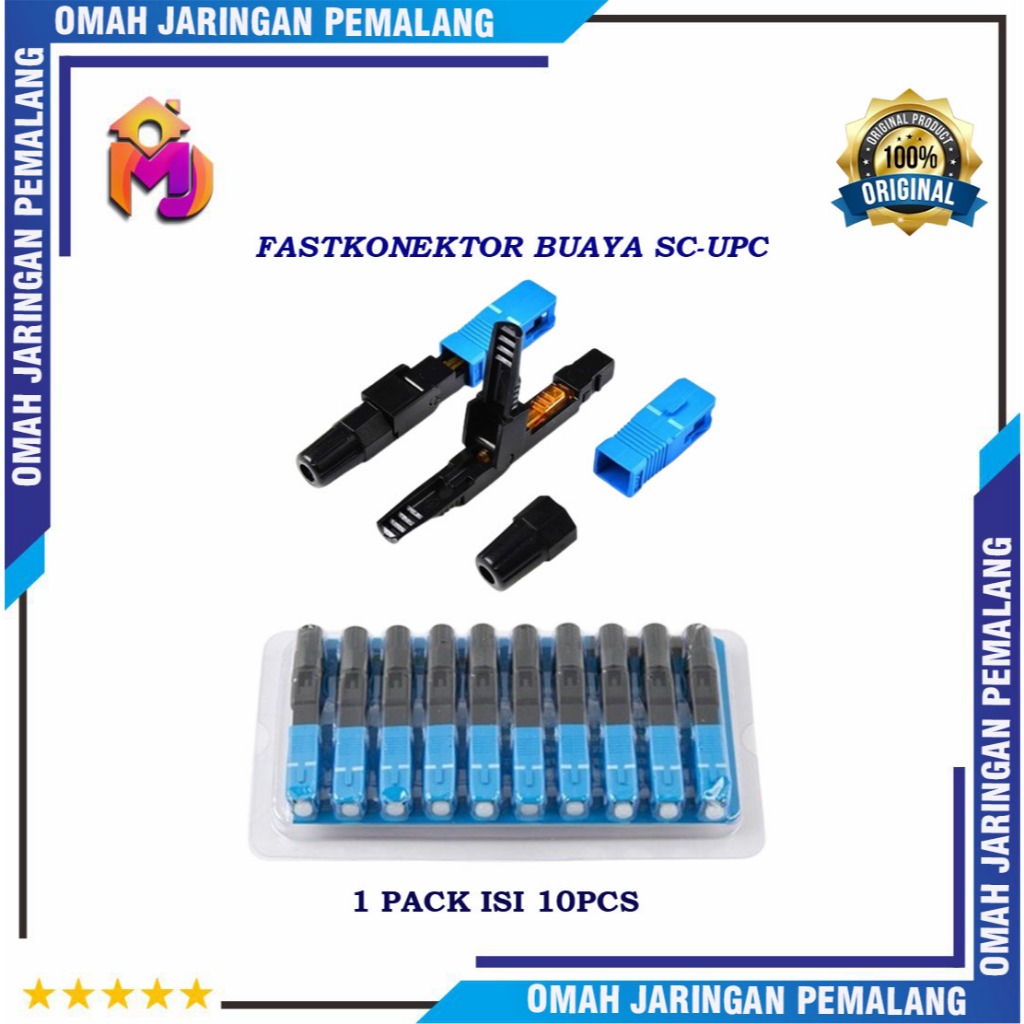 Jual Fast Connector Buaya SC-UPC /Fast Konektor Model Buka | Shopee ...