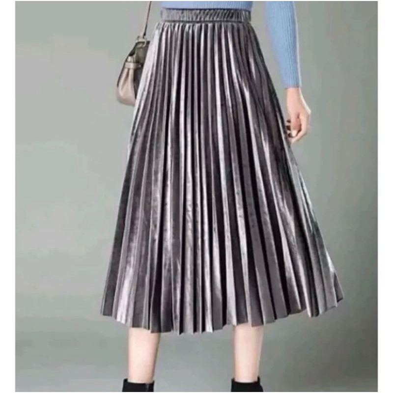 Jual ROK PLISKET BLUDRU IMPORT 7/8 PREMIUM/ ROK PLISKET BLUDRU VELVET ...
