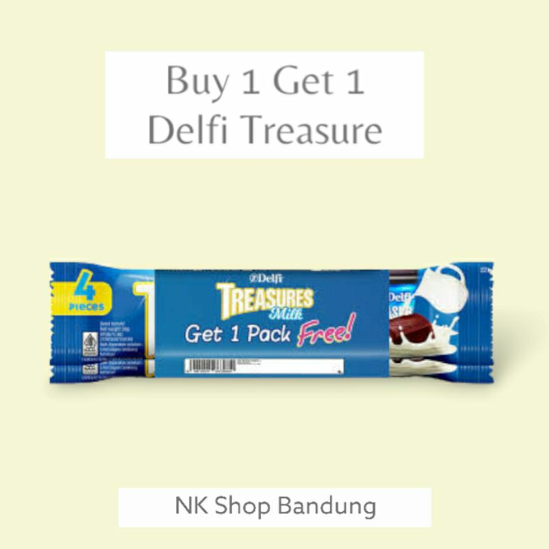 Jual Coklat Delfi Treasure Buy 1 Get 1 Special Pack | Shopee Indonesia