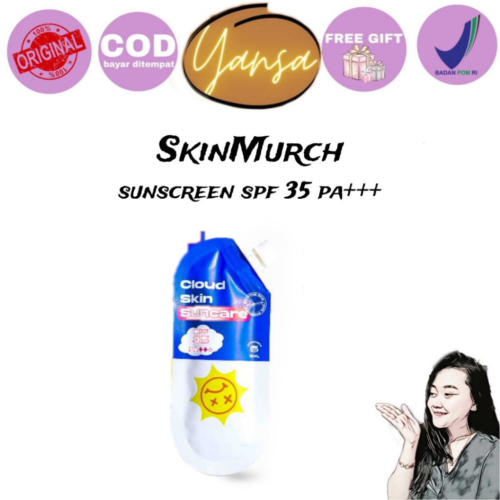 Jual SkinMurch Sunscreen SPF 35 PA +++ skin murch | Shopee Indonesia