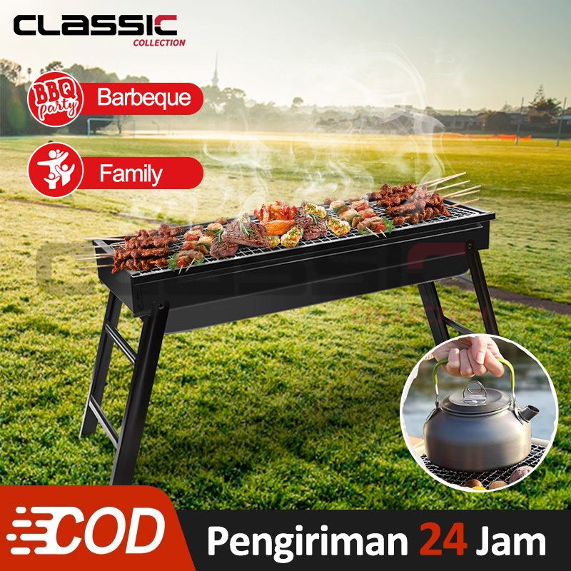 Jual Pemanggang Portable BBQ /Grill multifungsi Alat Panggangan Lipat ...