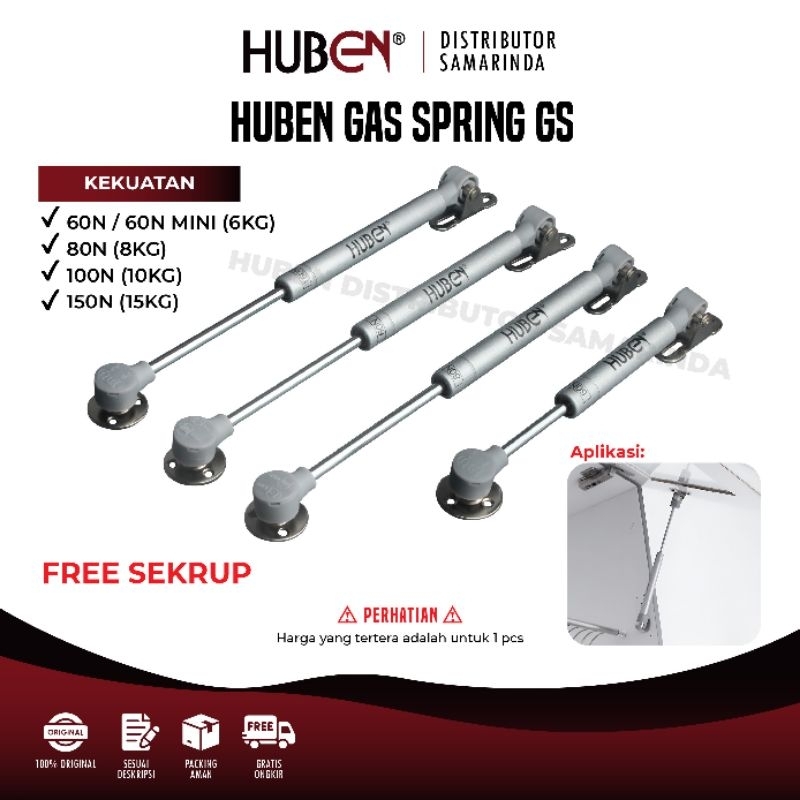 Jual HUBEN Hidrolik Jok Motor Furniture Huben / Pegas Jok Motor Gas ...