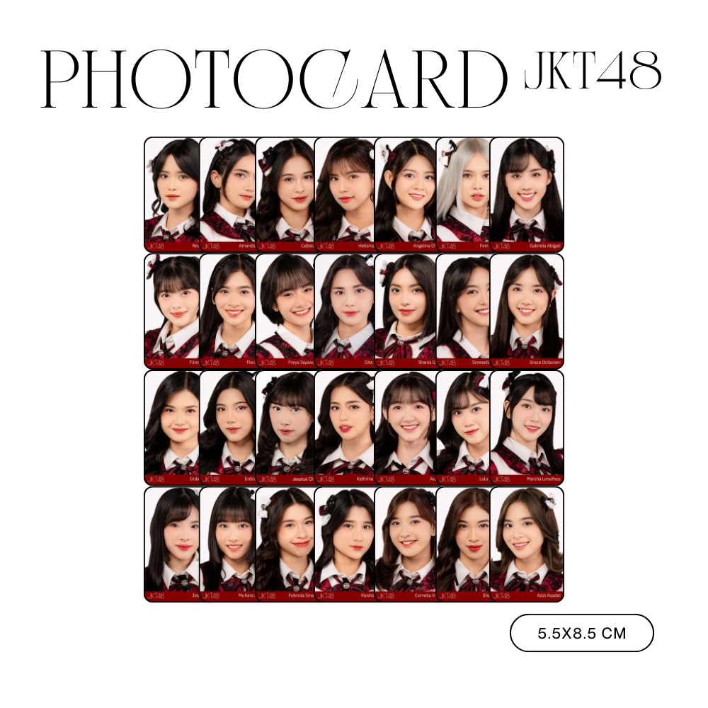 Jual PHOTOCARD JKT48 COSMOS NO KIOKU (HARGA 28 PCS + LAMINASI 2 SISI ...