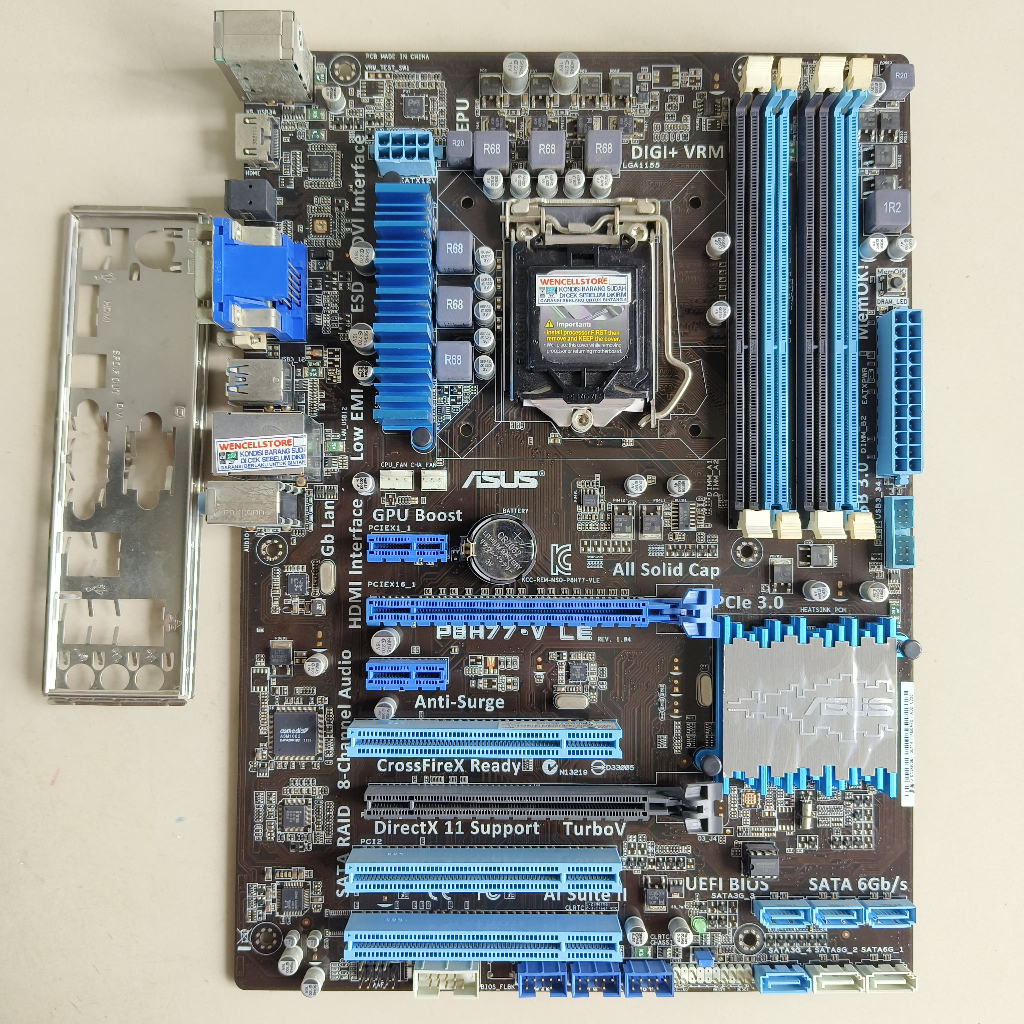 Jual MOBO GAMING ASUS P8H77-V LE LGA 1155 DDR3 | Shopee Indonesia