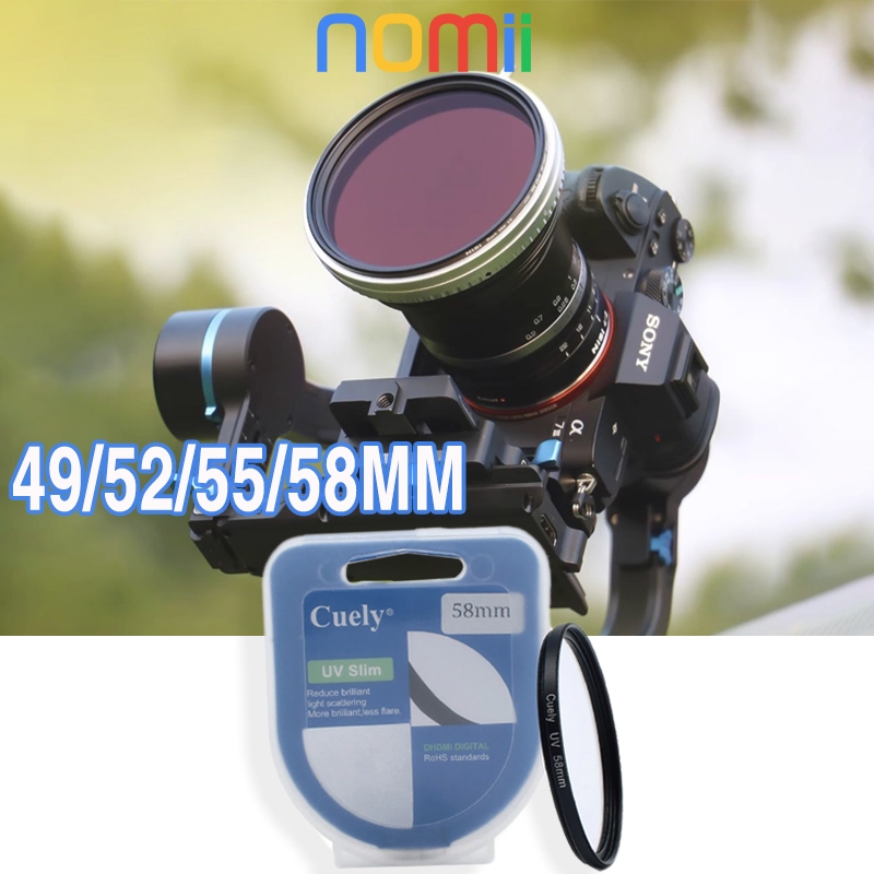 Jual Filter UV Cuely Pelindung Lensa Kamera Untuk UV Canon Nikon Sony ...