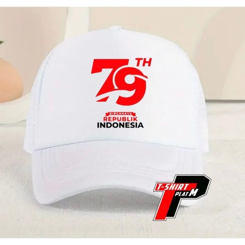 Jual Topi Merah Putih 17 Agustus Dirgahayu HUT RI KE 79 Tahun Indonesia ...