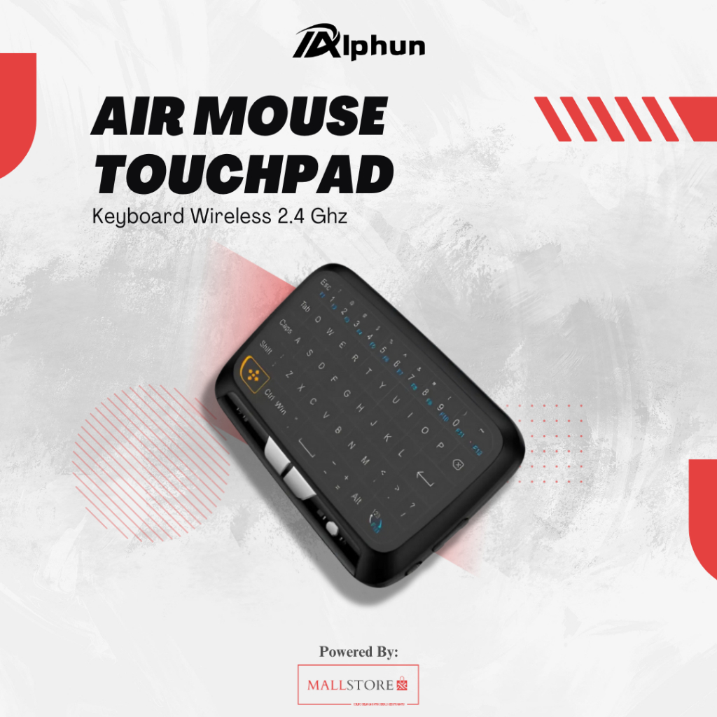 Jual Air Mouse Touchpad Keyboard Wireless 2.4 GHz - Alphun | Shopee ...