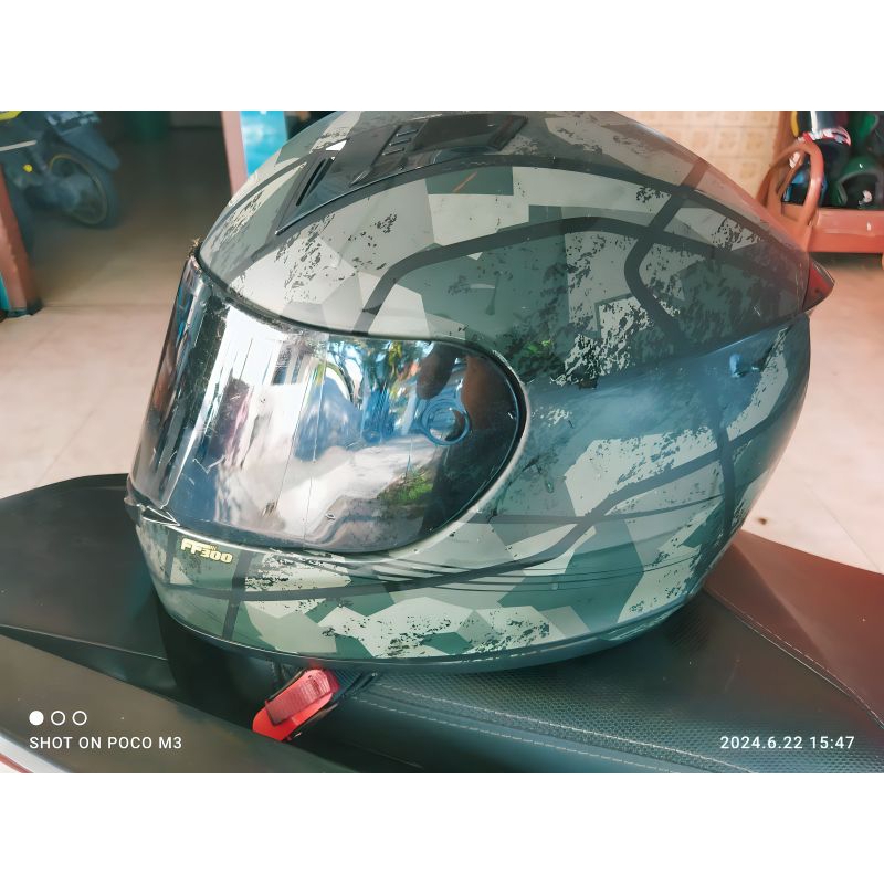 Jual EIGER helm full face NAKATAGO RSV | Shopee Indonesia