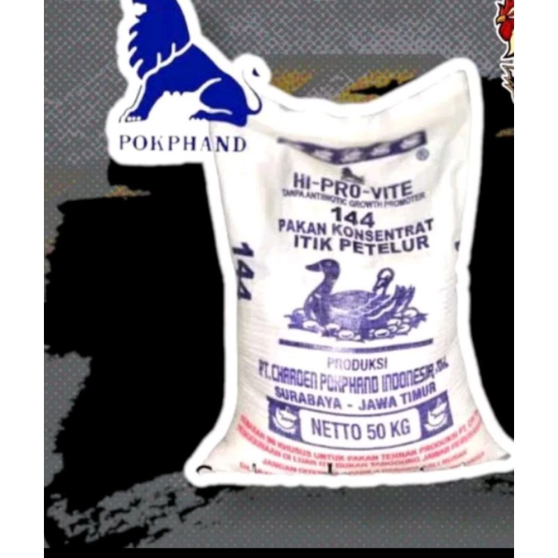 Jual Konsentrat Bebek Petelur 144 Hi Pro Vite Pakan Unggas Ayam | Shopee Indonesia