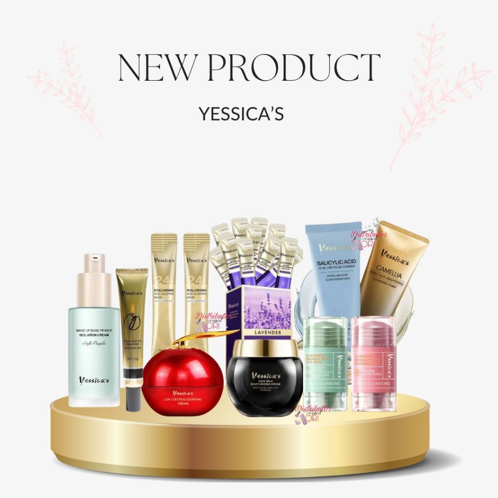 Jual YESSICA - 5IN1 Crystal Glowing Cream/Goat Milk Moisturizer ...