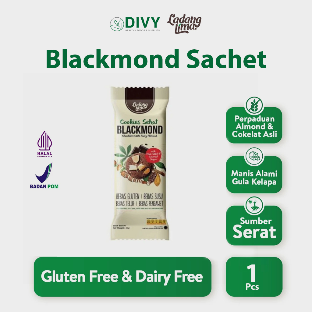 Jual BLACKMOND|| Gluten Free Cookies|| Satuan | Shopee Indonesia