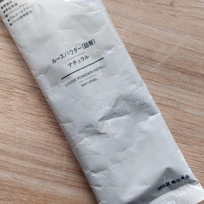 Jual MUJI Loos powder refill 18gr | Shopee Indonesia