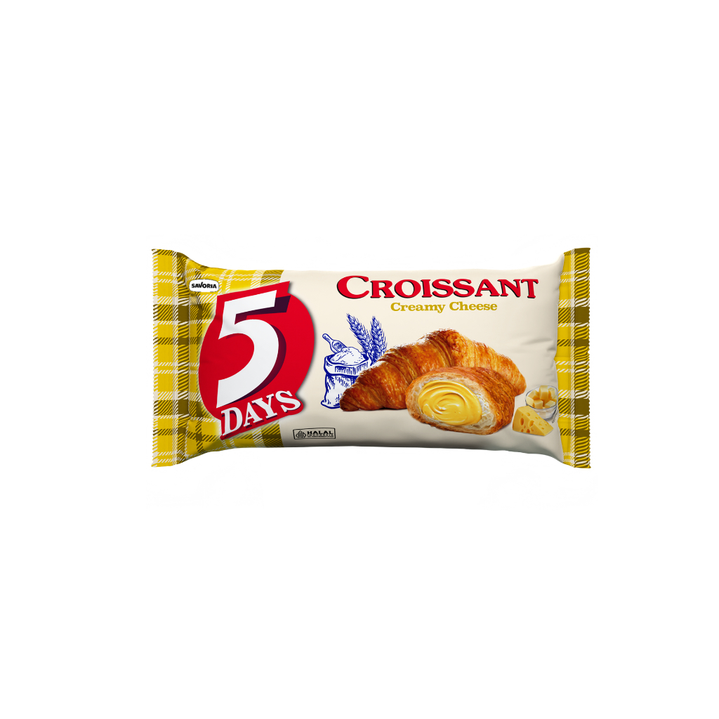 Jual Roti 5Days Croissant Cream Cheese - Roti Croissant Isi Krim Keju ...