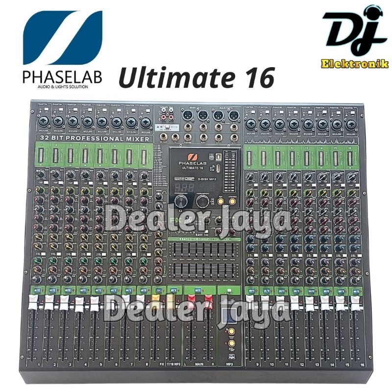 Jual Mixer Analog Phaselab / Phase Lab ULTIMATE 16 / ULTIMATE16 - 16 ...