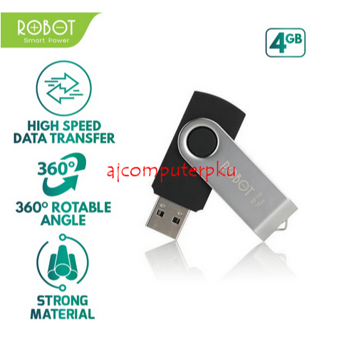 Jual ROBOT RF104 4GB Flashdisk FlashDrive USB Drive Original | Shopee Indonesia