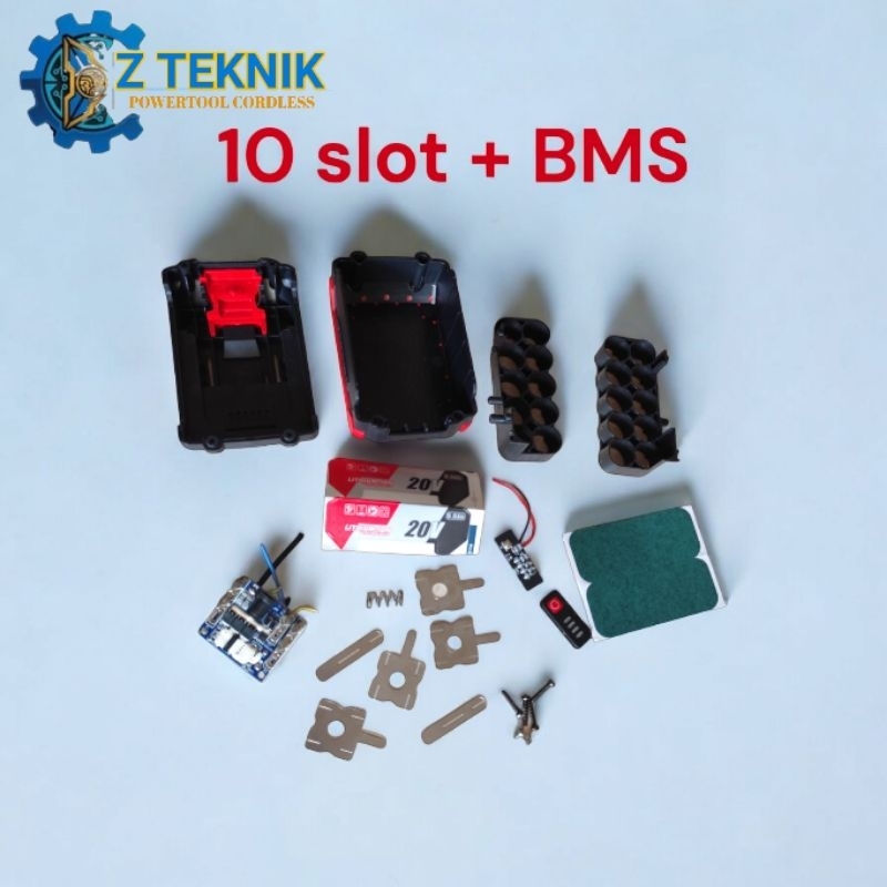 Jual Casing Baterai LXT 10 slot | Shopee Indonesia
