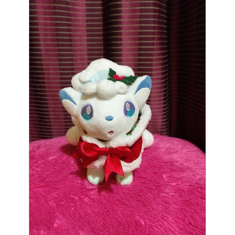 Jual Pokemon Alolan Vulpix Christmas Plush | Shopee Indonesia
