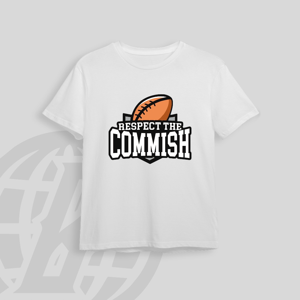 Jual RESPECT THE COMMISH KAOS PRIA WANITA UNISEX CUSTOM KAOS | KAOS ...