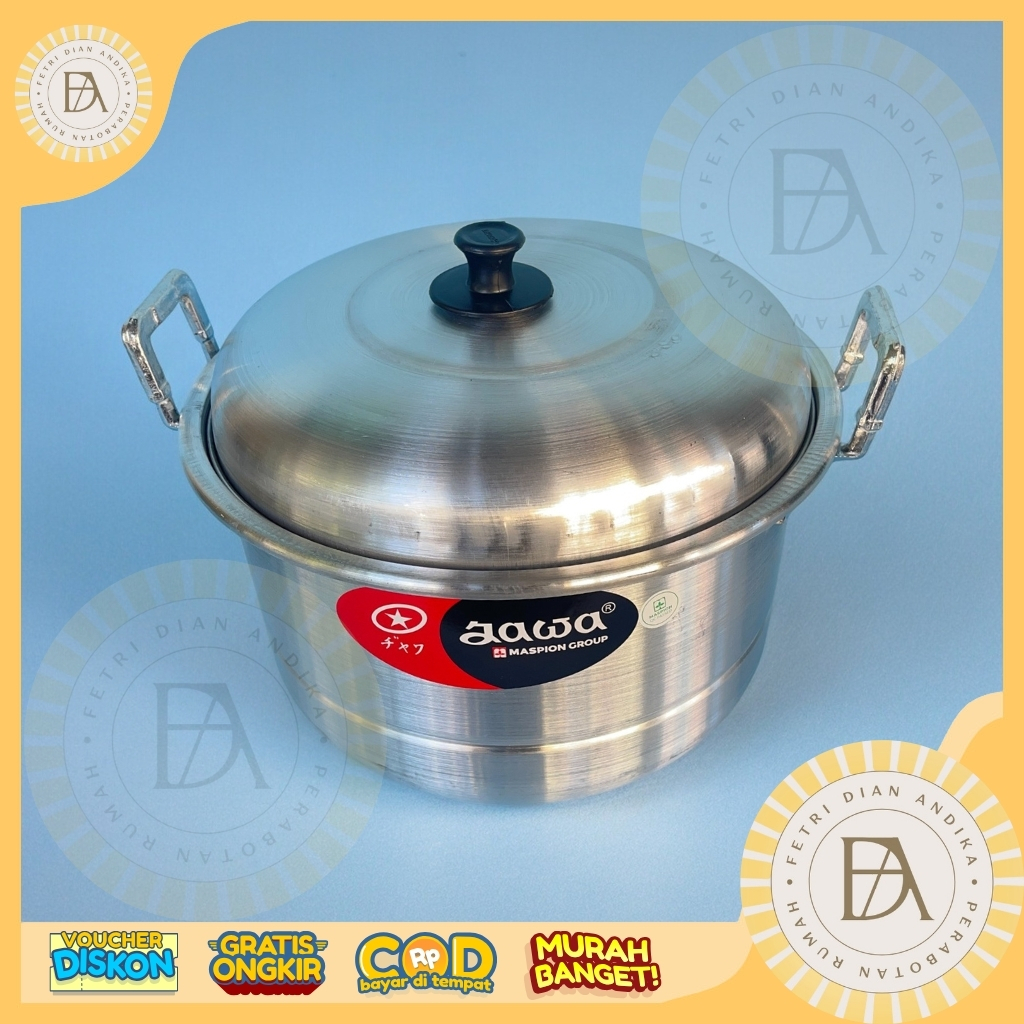 Jual Panci Kukus 22 CM / Dandang Eknonomi Jawa 22 CM / Panci Jawa ...