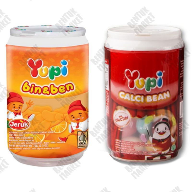 Jual YUPI BinBen Coklat Jeruk 70gr / YUPI Calci Bean 70gr / Permen ...