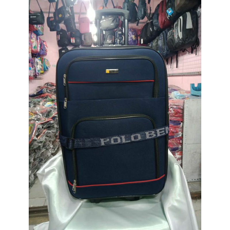 Jual koper kain polo 24 inch | Shopee Indonesia