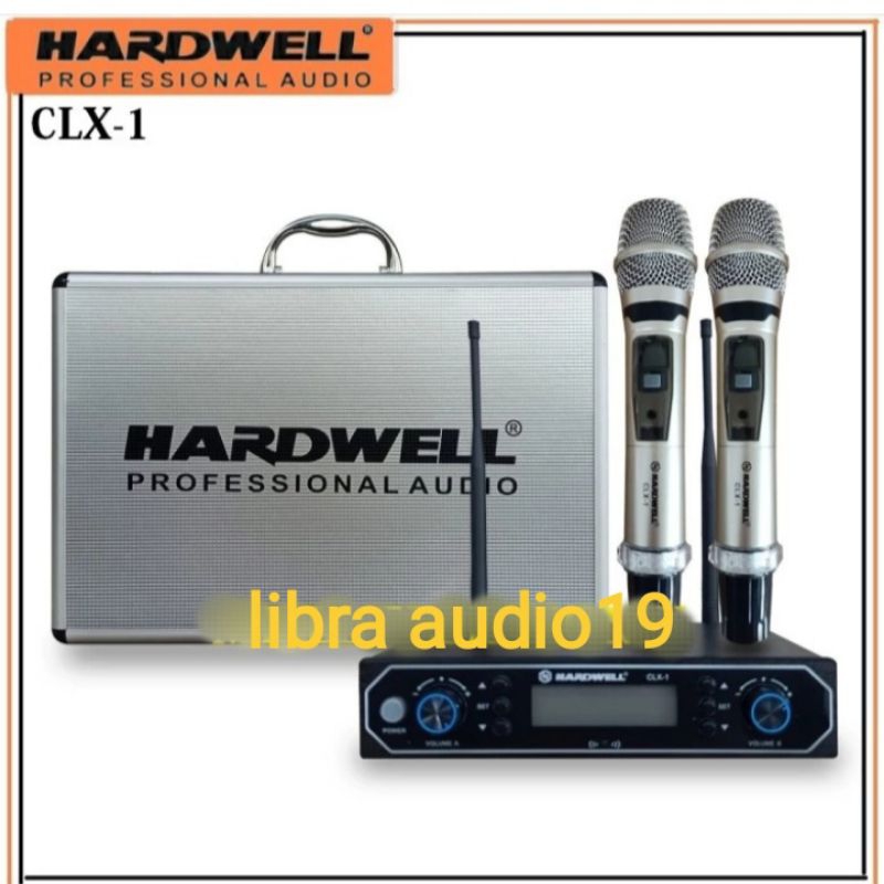 Jual Microphone Wireless dual handheld Hardwell CLX1 / CLX 1 Original ...