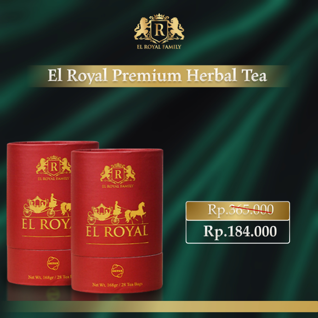 Jual El Royal Detox Slimming Tea - Teh Detox 2 Pcs - 5X Lebih Cepat ...