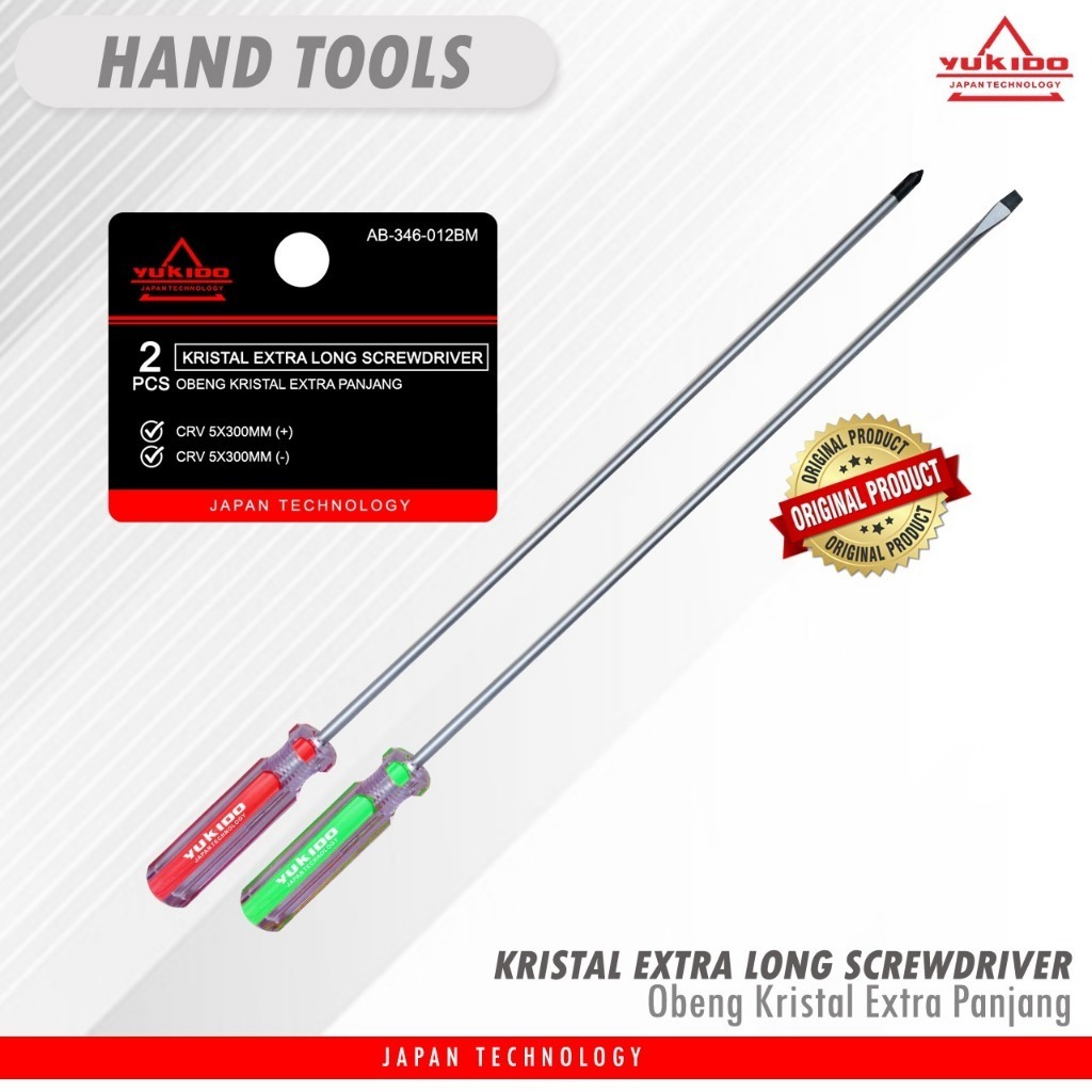 Jual Obeng Setting Carburator Stel Karburator Motor 8 Inch x 4 mm ...