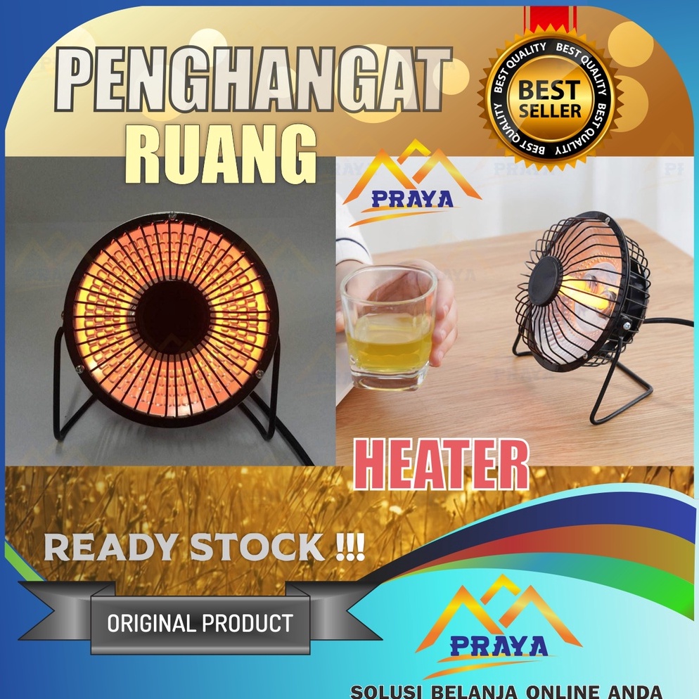 Jual KODE H49H HEATER BULAT MINI PENGHANGAT PEMANAS RUANGAN ELECTRIC 4 ...