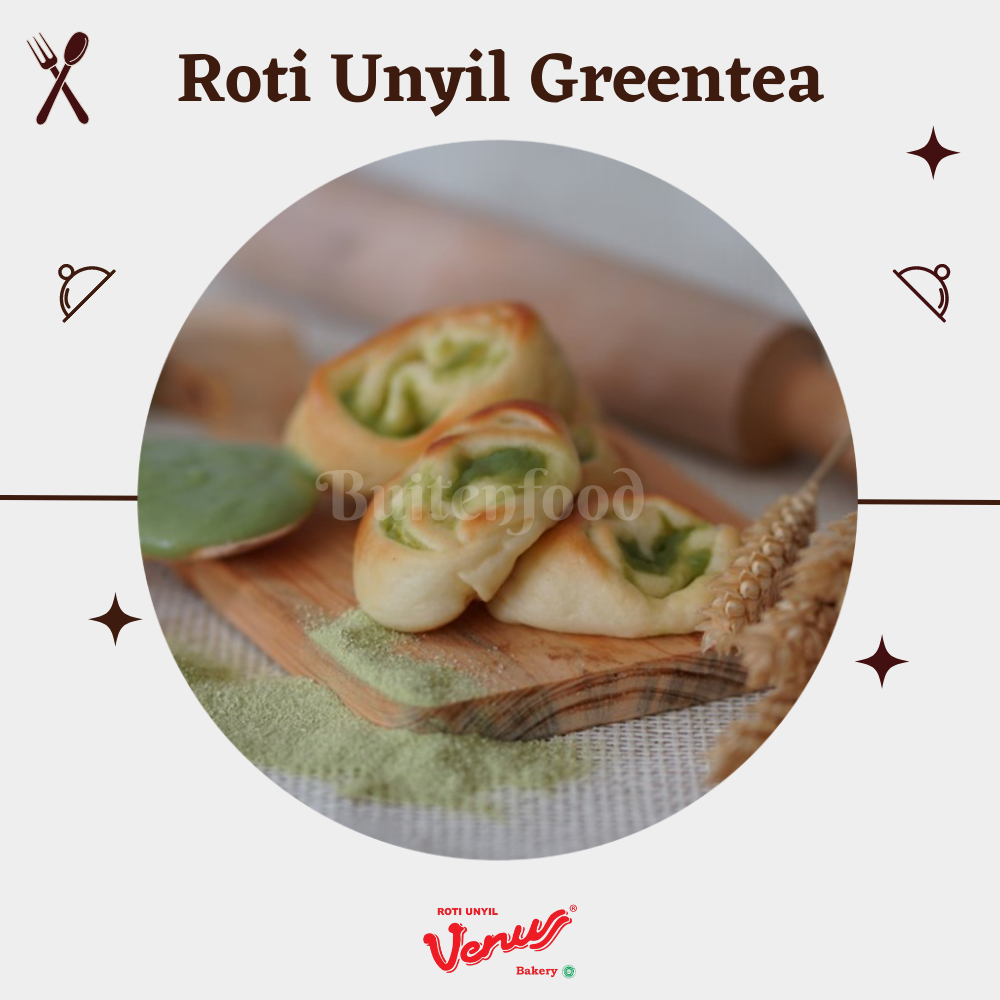 Jual Roti unyil venus khas bogor rasa selai greentea enak dan manis ...