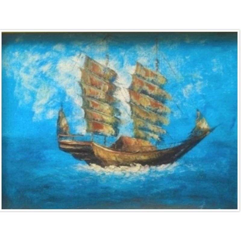 Jual Lukissn Perahu Layar 30 x 40 cm | Shopee Indonesia